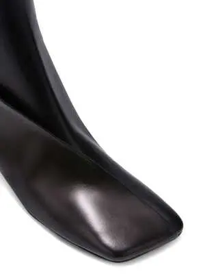 JIL SANDER Square-toe Ankle Boots