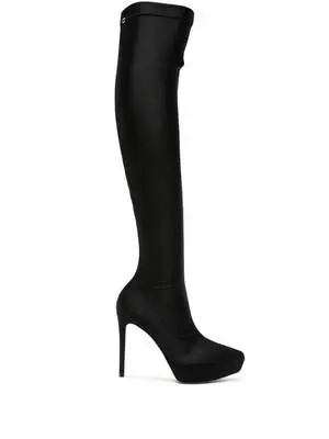 GIANVITO ROSSI 120mm Platform Over-the-knee Boots