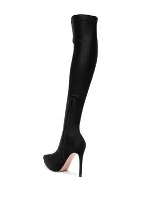 GIANVITO ROSSI 120mm Platform Over-the-knee Boots