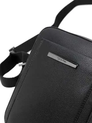Calvin Klein Logo-plaque Faux-leather Crossbody Bag
