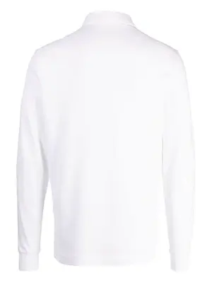 Lacoste Smart Paris Logo-patch Polo Shirt - White