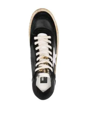 GOLDEN GOOSE Mid-star Leather Sneakers