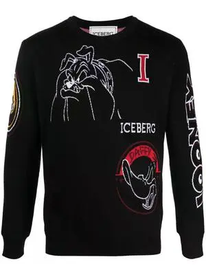Iceberg Crew Neck Sweaters For Men