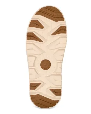 UGG Tasman Weather Hybrid Slip On Clogs - Chestnut/whitecap