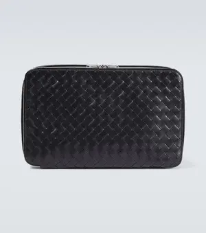 Bottega Veneta Intrecciato Small Packing Cube - Black