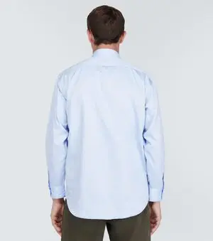 GR10K Cotton Poplin Shirt - Blue