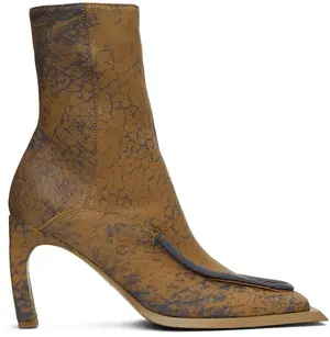 KNWLS Grained Leather Ankle Boots - Corsica