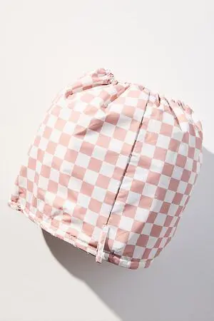 KITSCH Satin Lined Shower Cap - Checker