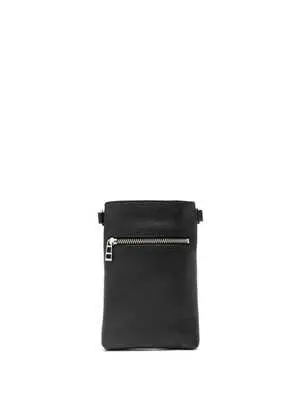 Zadig&Voltaire Rock Leather Phone Pouch - Black