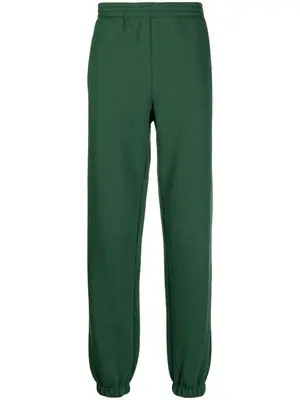 Lacoste Logo-patch Cotton-blend Track Pants - Green