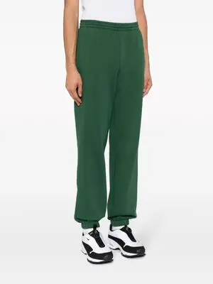 Lacoste Logo-patch Cotton-blend Track Pants - Green