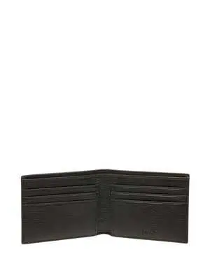 Bally Ribbon Bi-fold Leather Wallet