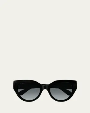 Gucci Gg Emblem Cat-eye Sunglasses