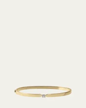 Lana Jewelry 14k Yellow Diamond Bangle - Gold