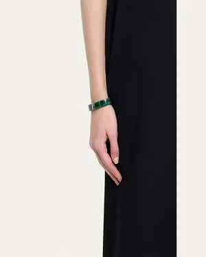 SYDNEY EVAN 14k Gold & Diamond Malachite Bracelet