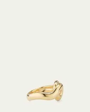 Bea Bongiasca 9k Yellow Jumbo Wave Ring