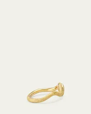 Bea Bongiasca 9k Touch Of Wave Ring