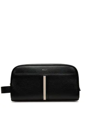 Bally Logo-print Leather Wallet - Black