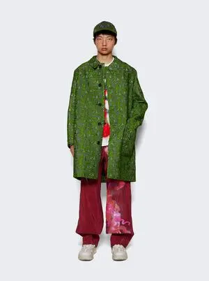 CASELLA MEYER Silk Dragon Cargo Pants
