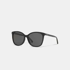 COACH Signature Workmark Square Sunglasses - Black