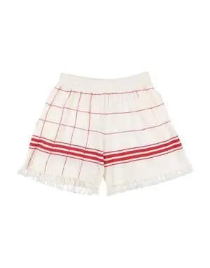 MAISON MARGIELA Striped Casual Shorts - Red