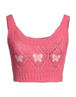 Alessandra Rich Knitted Crop Top