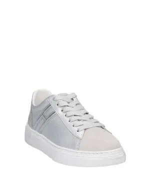 Hogan Laminated Effect Leather Low-top Sneakers