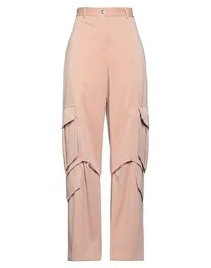 MSGM Straight Leg Pants - Beige