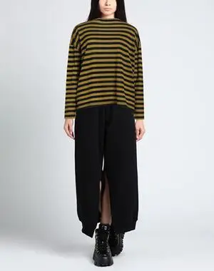 Massimo Alba Striped Wool Sweater - Yellow