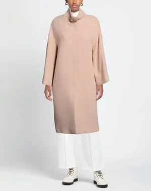 BOTTEGA MARTINESE Single-breasted Wool Blend Coat