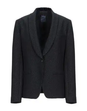 JACOB COHЁN Blazer In Cotton, Polyester, And Elastane