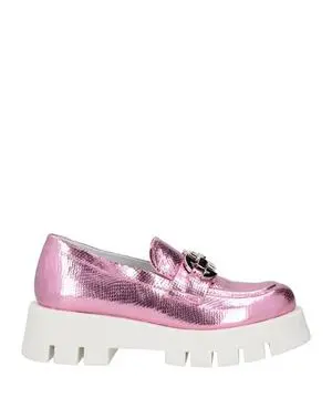 RUCOLINE Leather Loafers - Pink