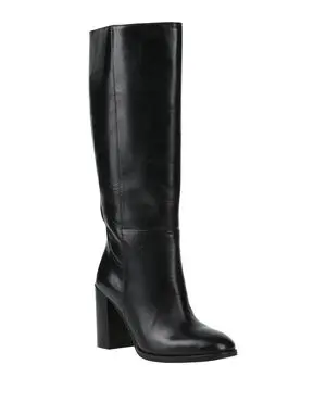 PAOLA FERRI By Alba Moda Leather Boots - Black