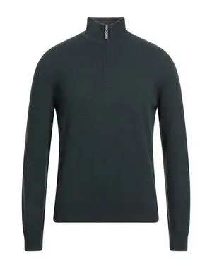 GRAN SASSO GRAN SASSO Lightweight Knit Cashmere Turtleneck Green