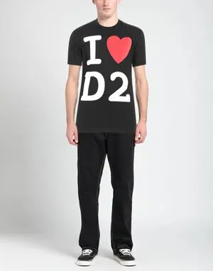Dsquared2 T-shirt Size Cotton - Black
