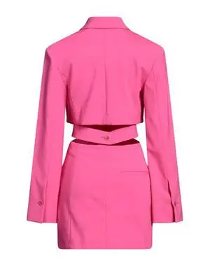 Jacquemus Le Papier Mini Dress - Fuchsia
