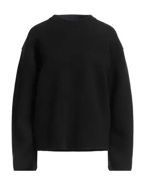 JIL SANDER Knitted Sweater - Black