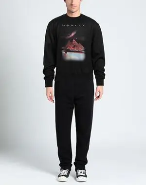 LANVIN Wool-blend Jersey Knit Sweatshirt