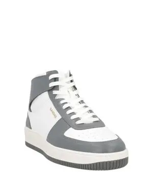 Sandro Leather High-top Sneakers - Grey