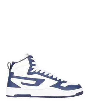 DIESEL® S-Ukiyo V2 Mid High-Top Sneakers Navy Blue