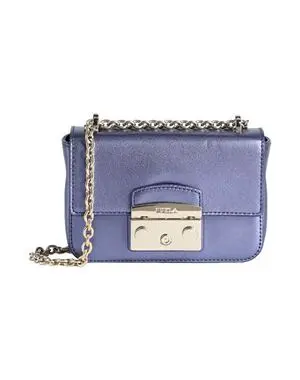 Furla Calfskin Shoulder Bag - Purple