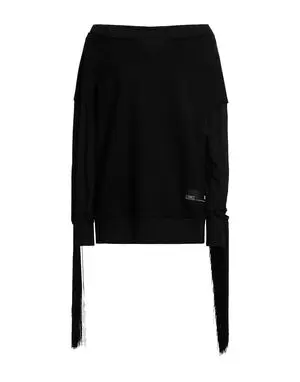 Versace Solid Sweatshirt With Fringes