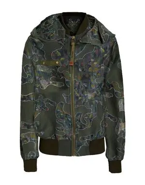 Mr & Mrs Italy Camouflage Floral Bomber Jacket