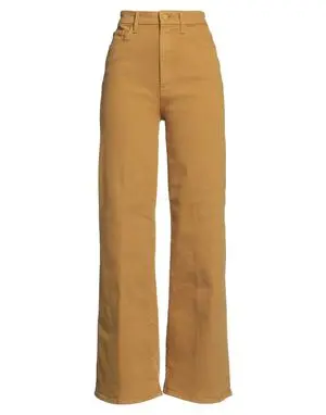 MOTHER Jersey Flared Pants - Yellow