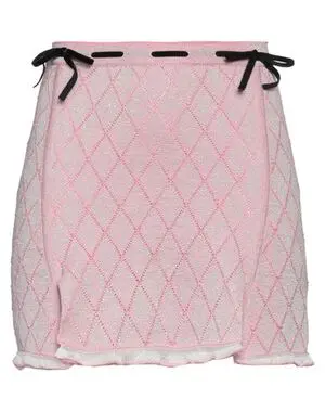CORMIO Knitted Mini Skirt - Pink