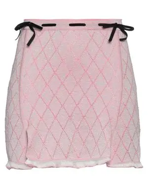 CORMIO Knitted Mini Skirt - Pink