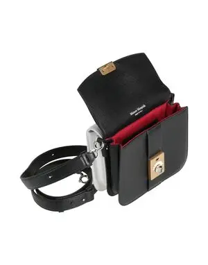 MAISON MARGIELA Flap Bag In Goat Skin - Black