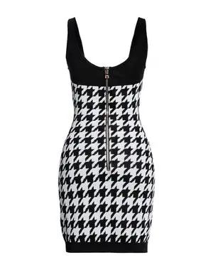 Balmain Mini Dress Size Viscose, Polyamide