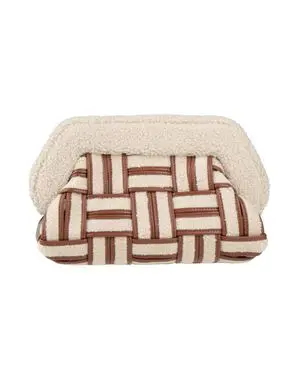 THEMOIRE Textile Fiber Clutch With Detachable Strap