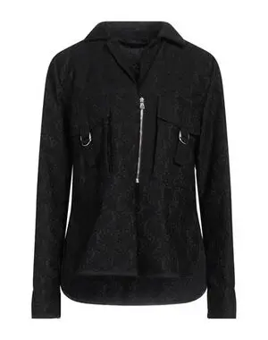 Peuterey Scuba Overshirt With Lace And Metal Detailing